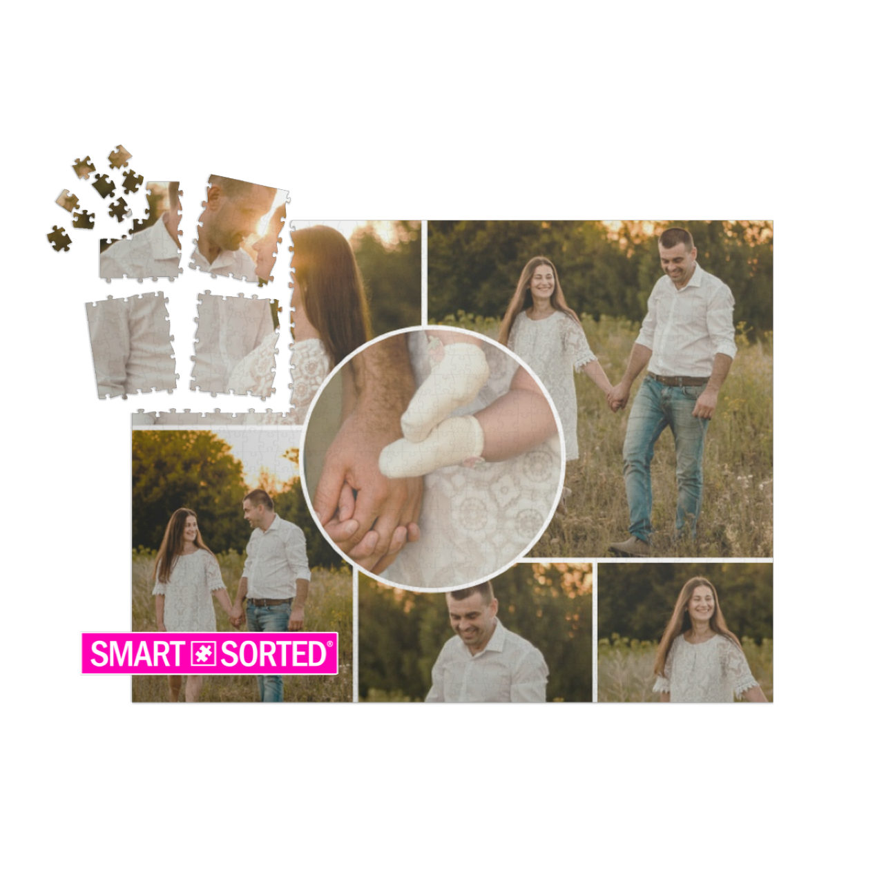 SMART SORTED® - Jigsaw Puzzle easy to complete | puzzleYOU